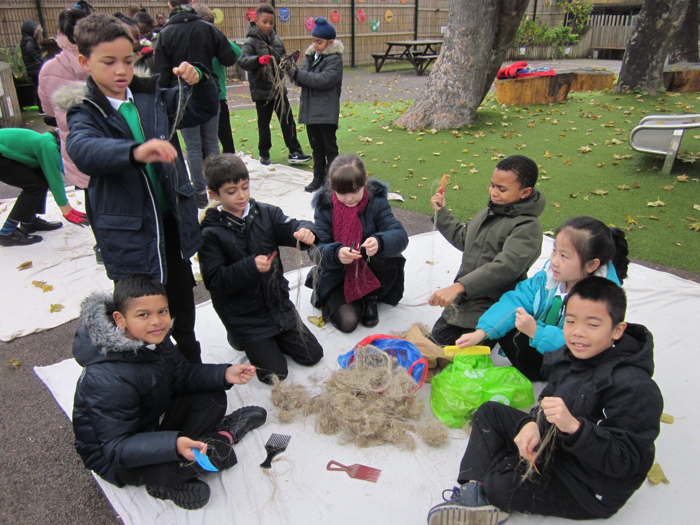 Flax Man Update - Orchard Primary School