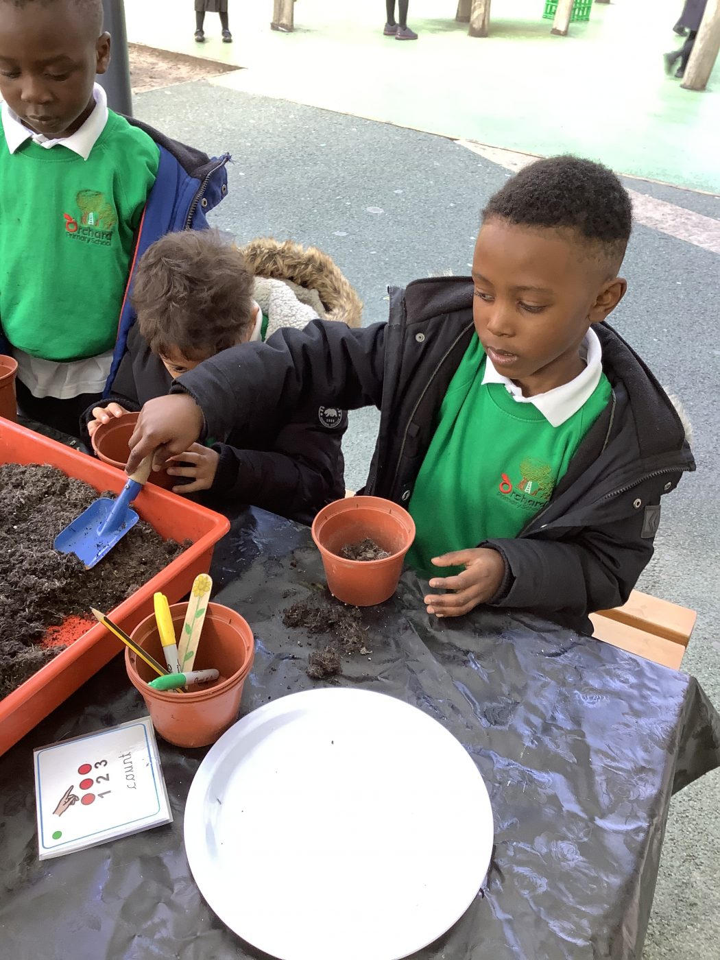 EYFS Gardening - Orchard Primary School