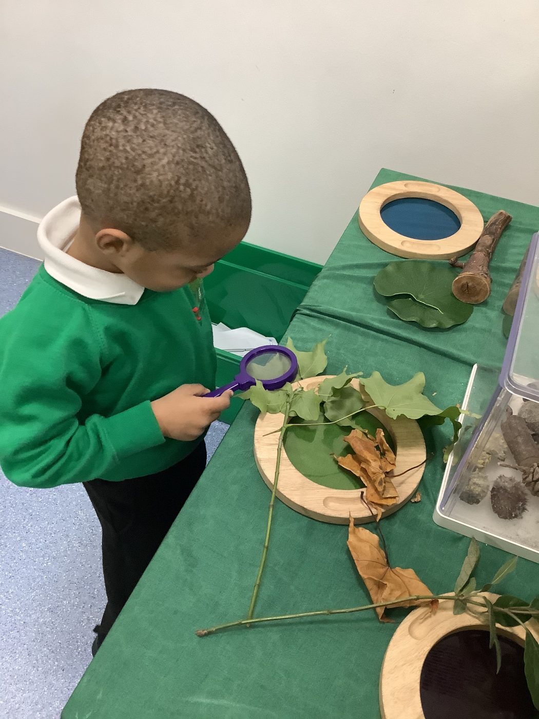 Nursery Class Explore Objects and Materials - Orchard Primary School