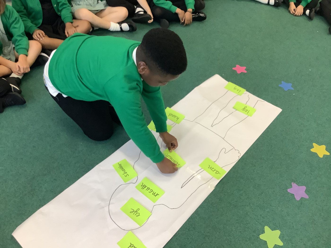 Orchard Primary School | Year 1 Learn About Human Body Parts
