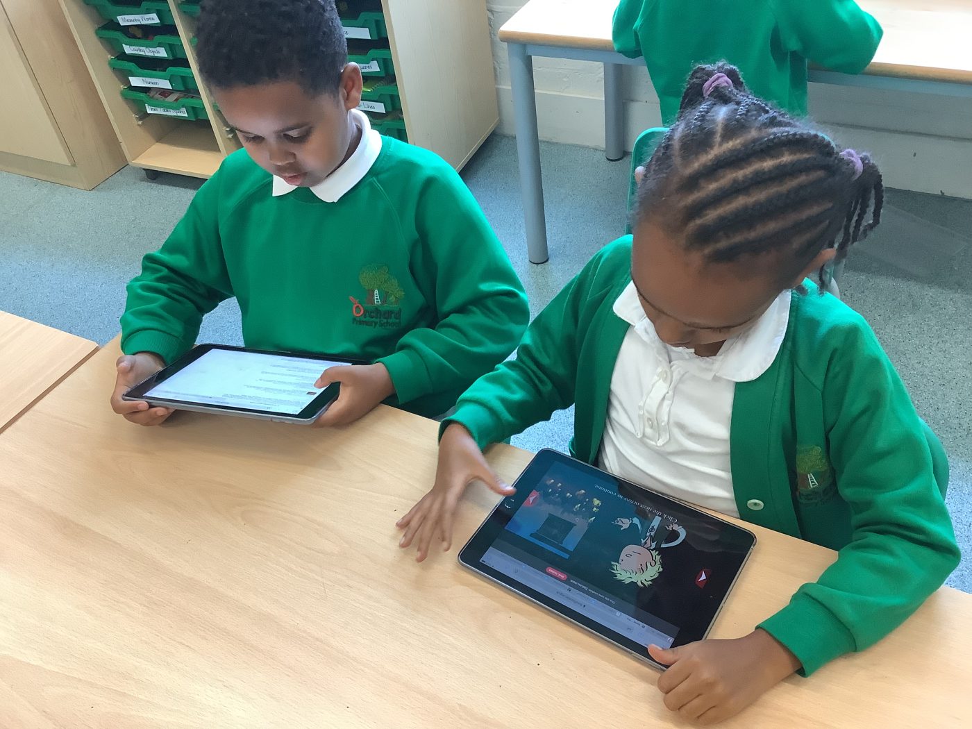 Year 2 Grasp How To Use 'Kidrex' - Orchard Primary School