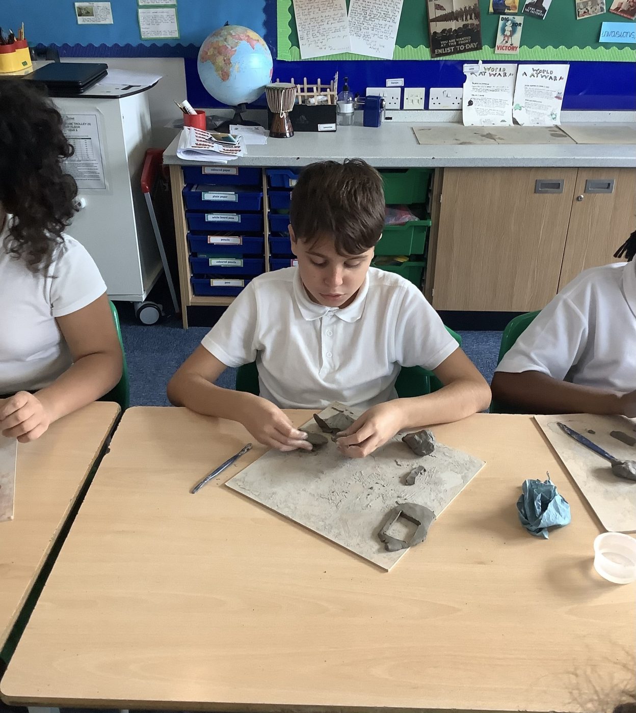 Orchard Primary School | Year 6 Mould Clay Sculptures