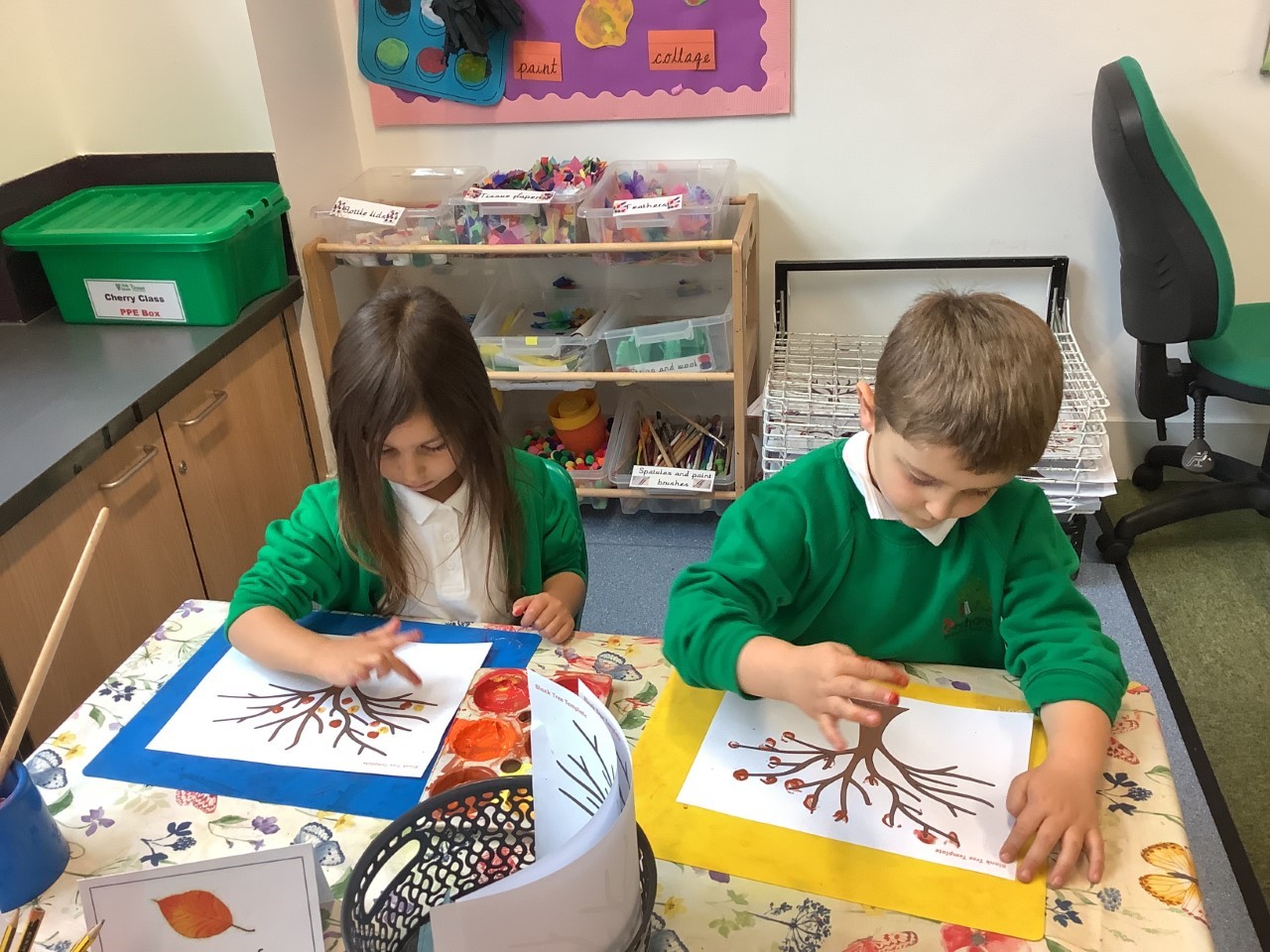 Fingerprinting Fun With EYFS - Orchard Primary School