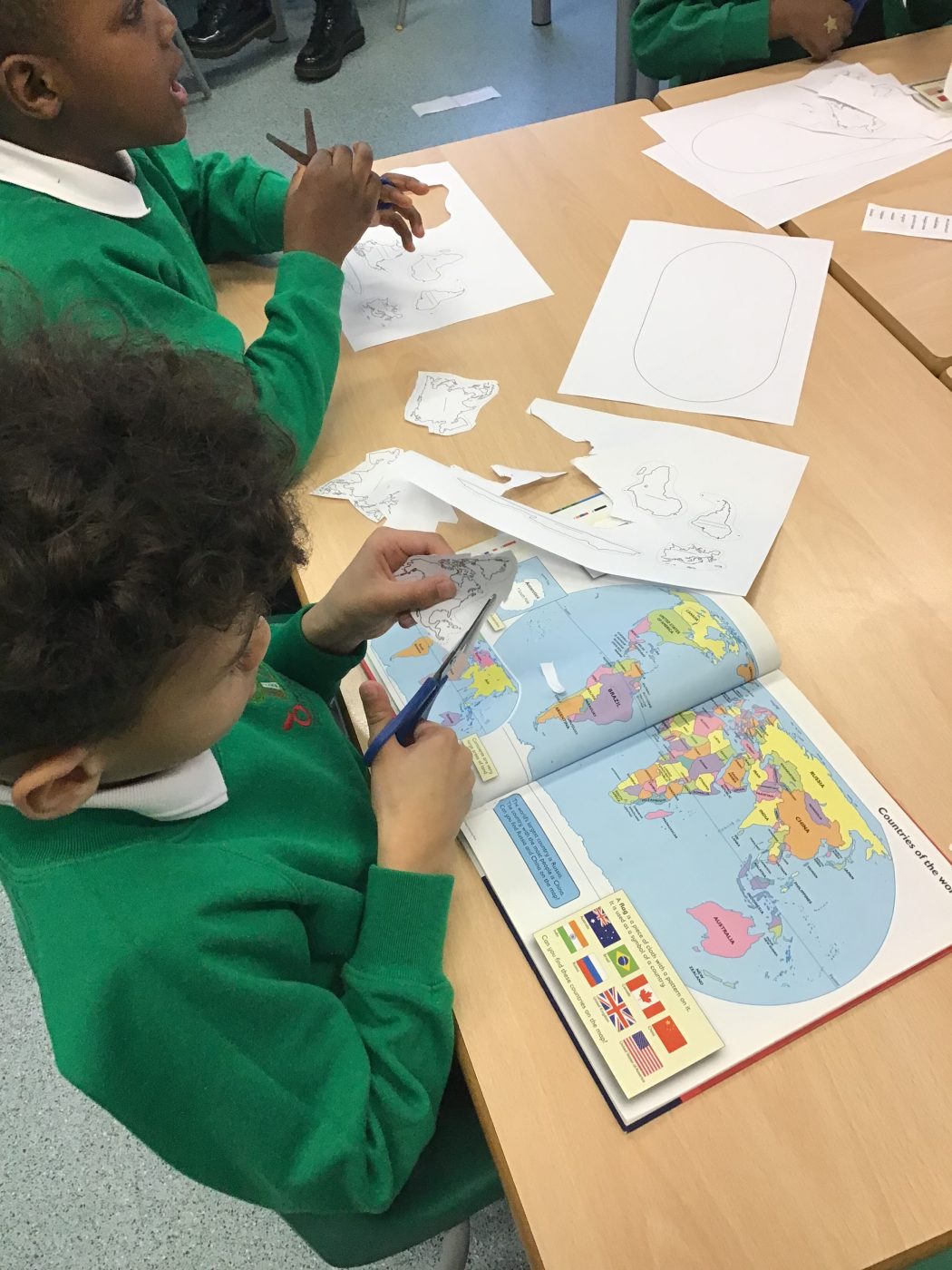 Orchard Primary School | Year 2 Create Map Of The World