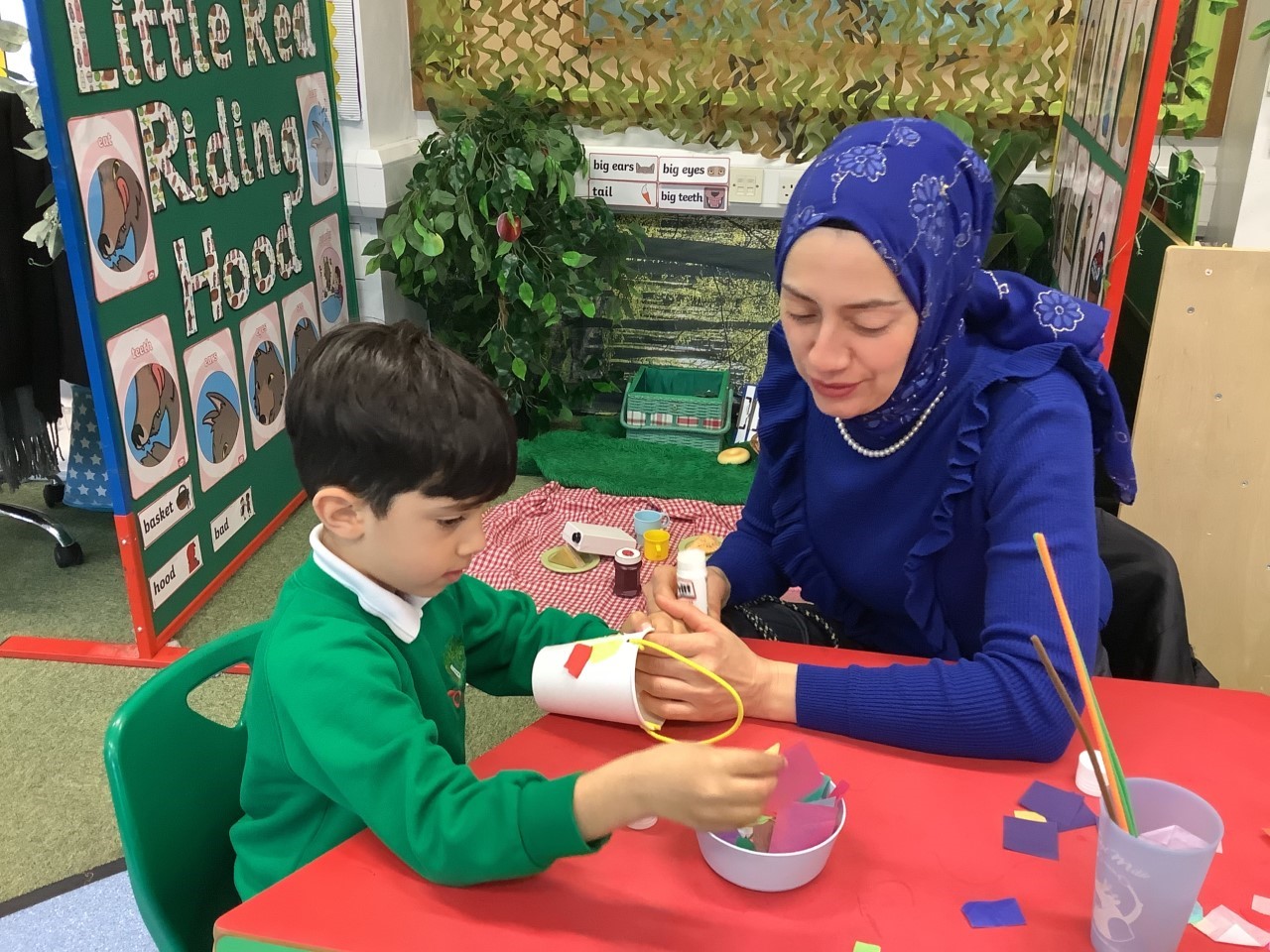 Create Easter Baskets With EYFS - Orchard Primary School