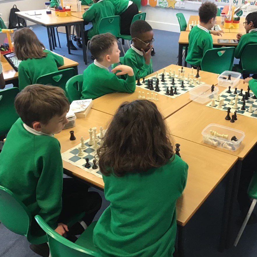Year 3 Play Chess - Orchard Primary School