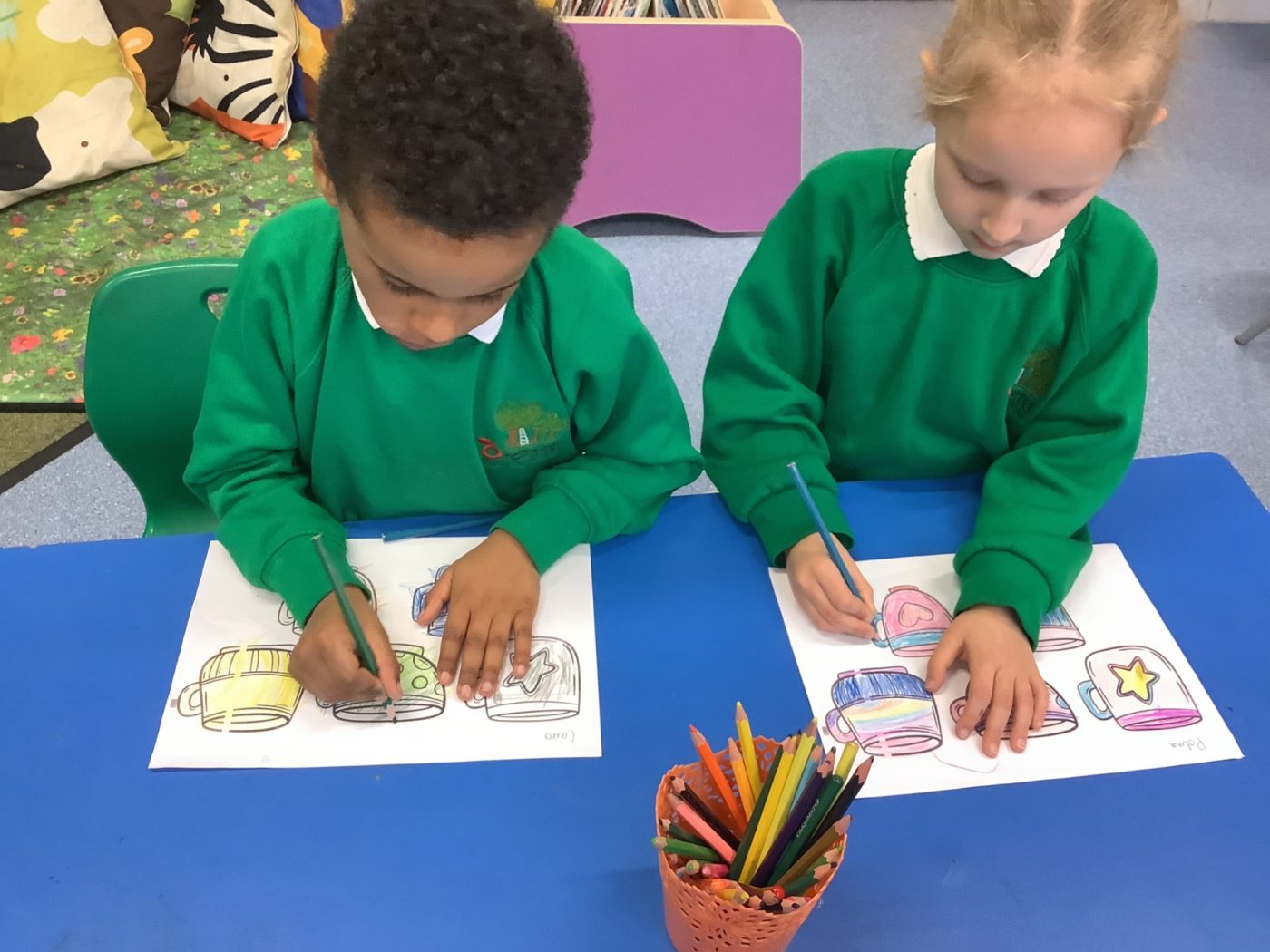 EYFS Explore What Makes Them Happy - Orchard Primary School