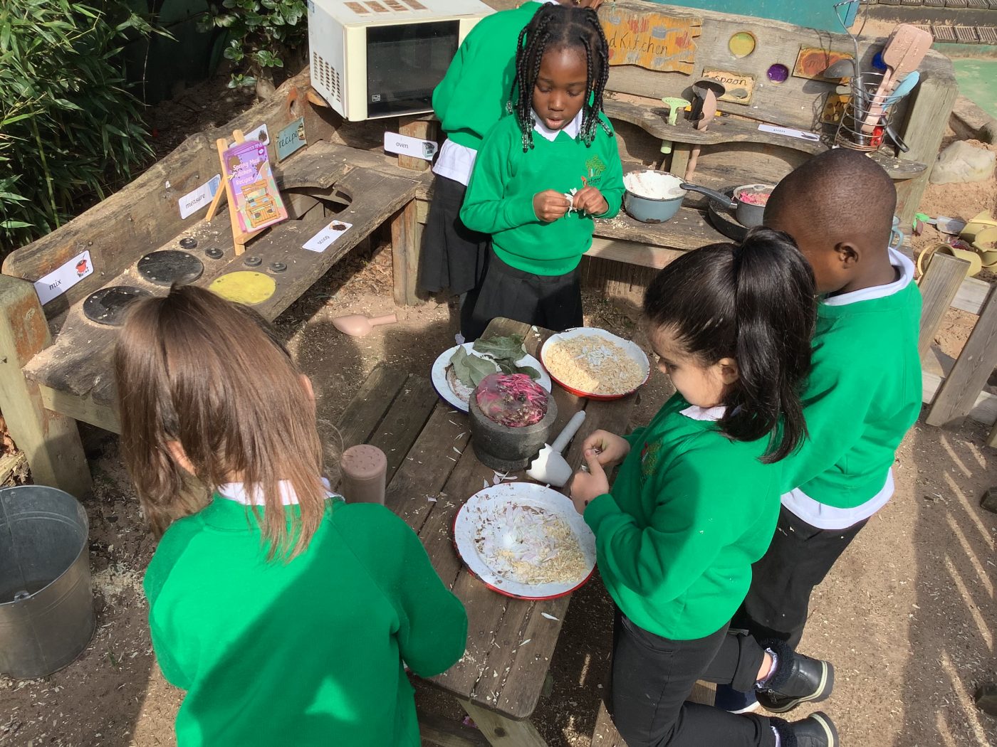 EYFS Prepare Easter Picnic - Orchard Primary School
