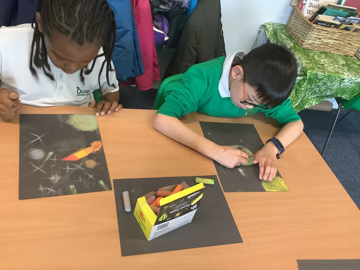 Year 5 Rocket Ship Pieces - Orchard Primary School