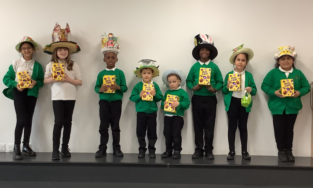Easter Bonnet 2024 Winners - Orchard Primary School