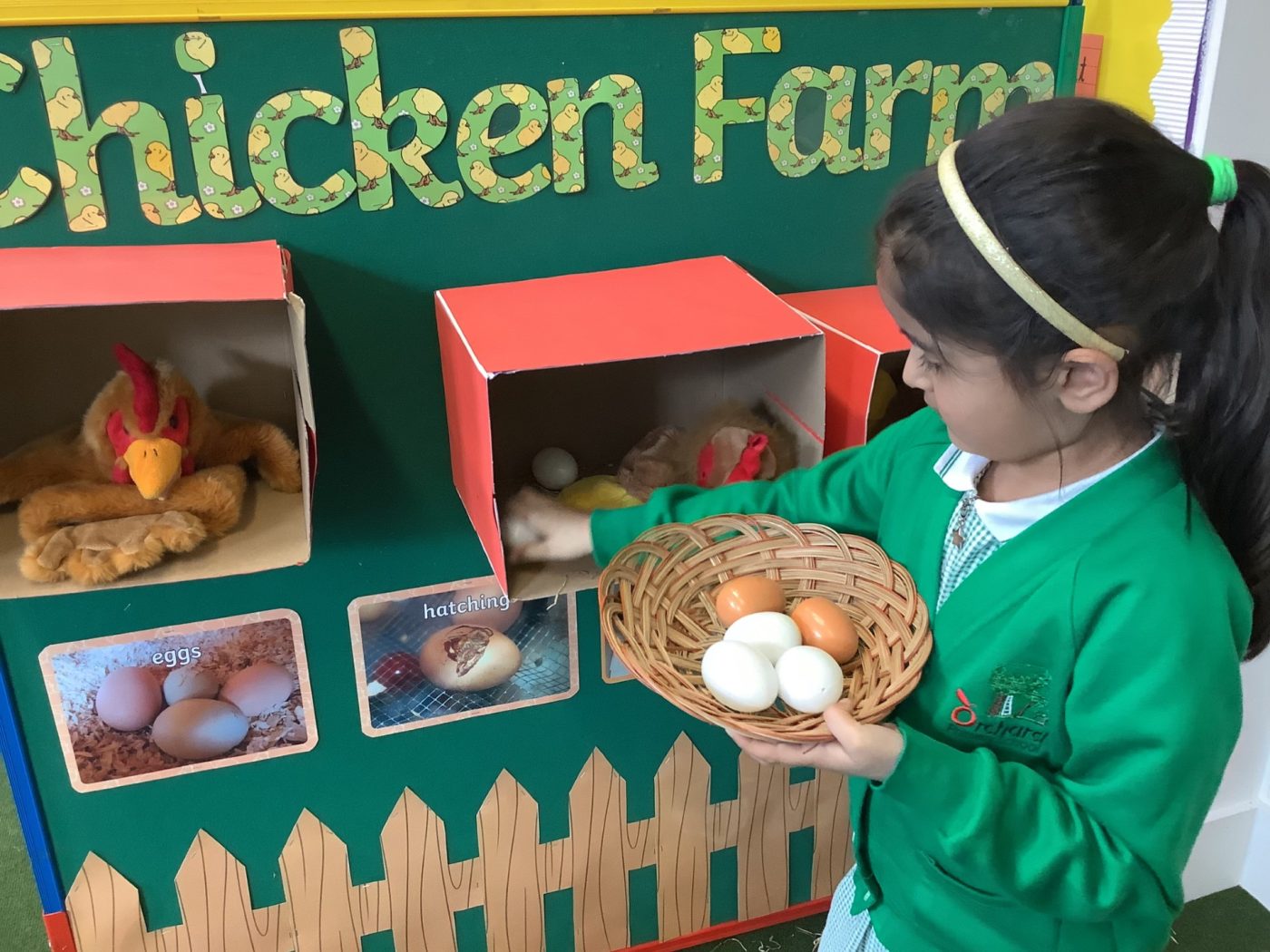 EYFS Chicken Farm - Orchard Primary School