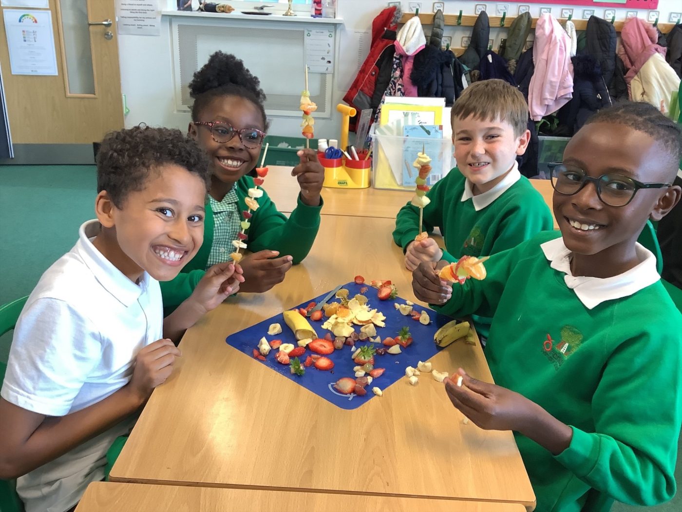 Make Fruit Kebabs With Year 5 - Orchard Primary School